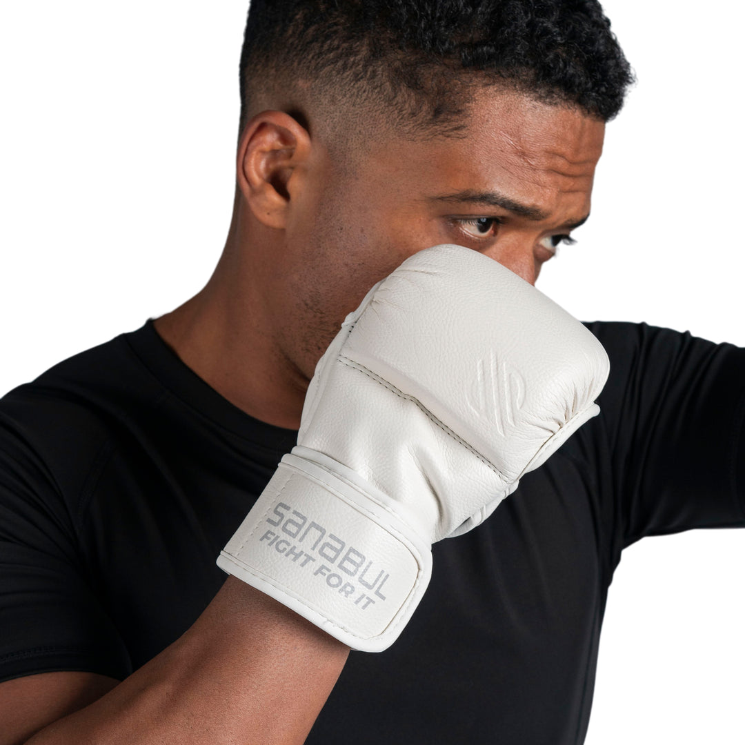 Premium Battle Forged Sparring 7oz MMA Gloves by Sanabul