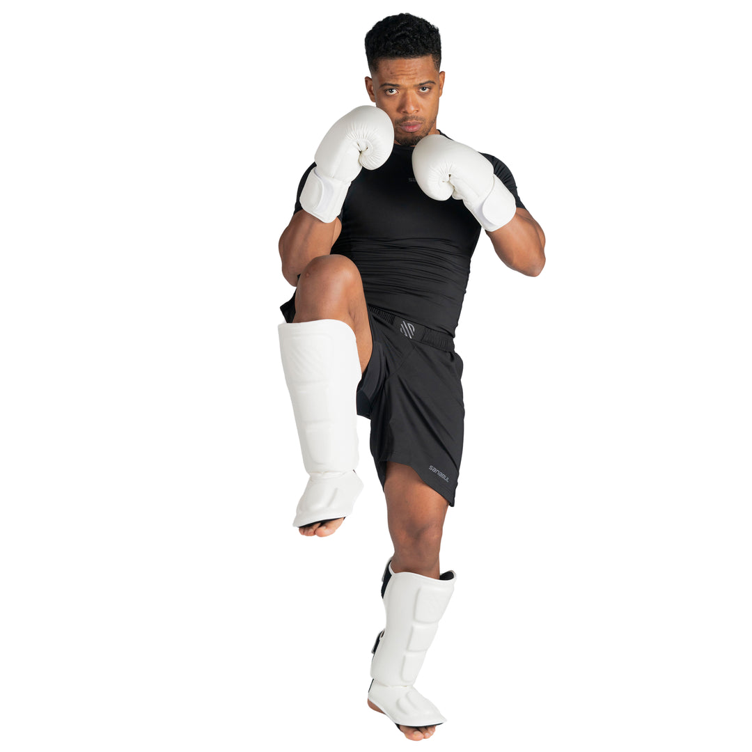 Battle Forged MMA Muay Thai Kickboxing Shin Guards | Sanabul
