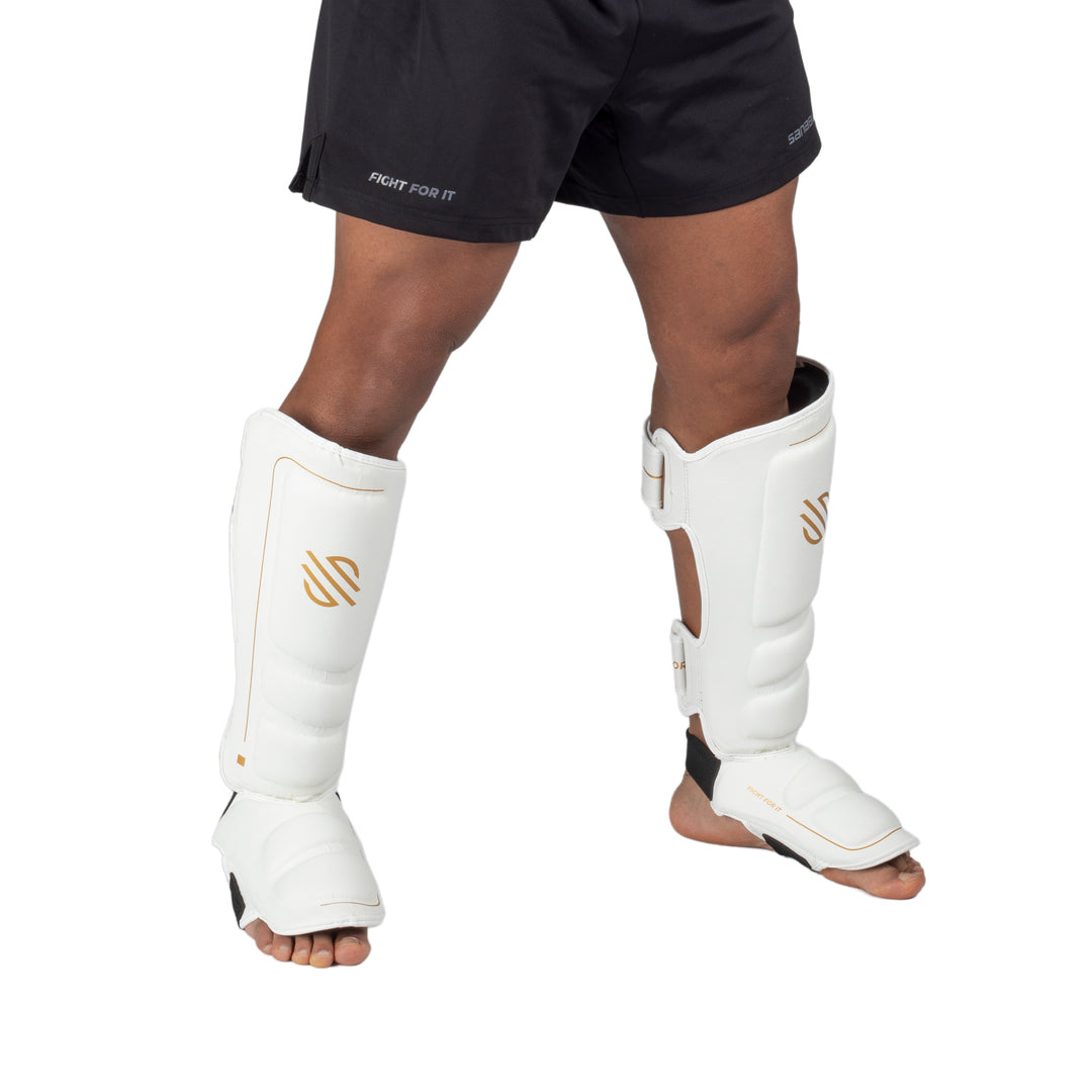 Gold Strike MMA Muay Thai Kickboxing Shin Guards | Sanabul