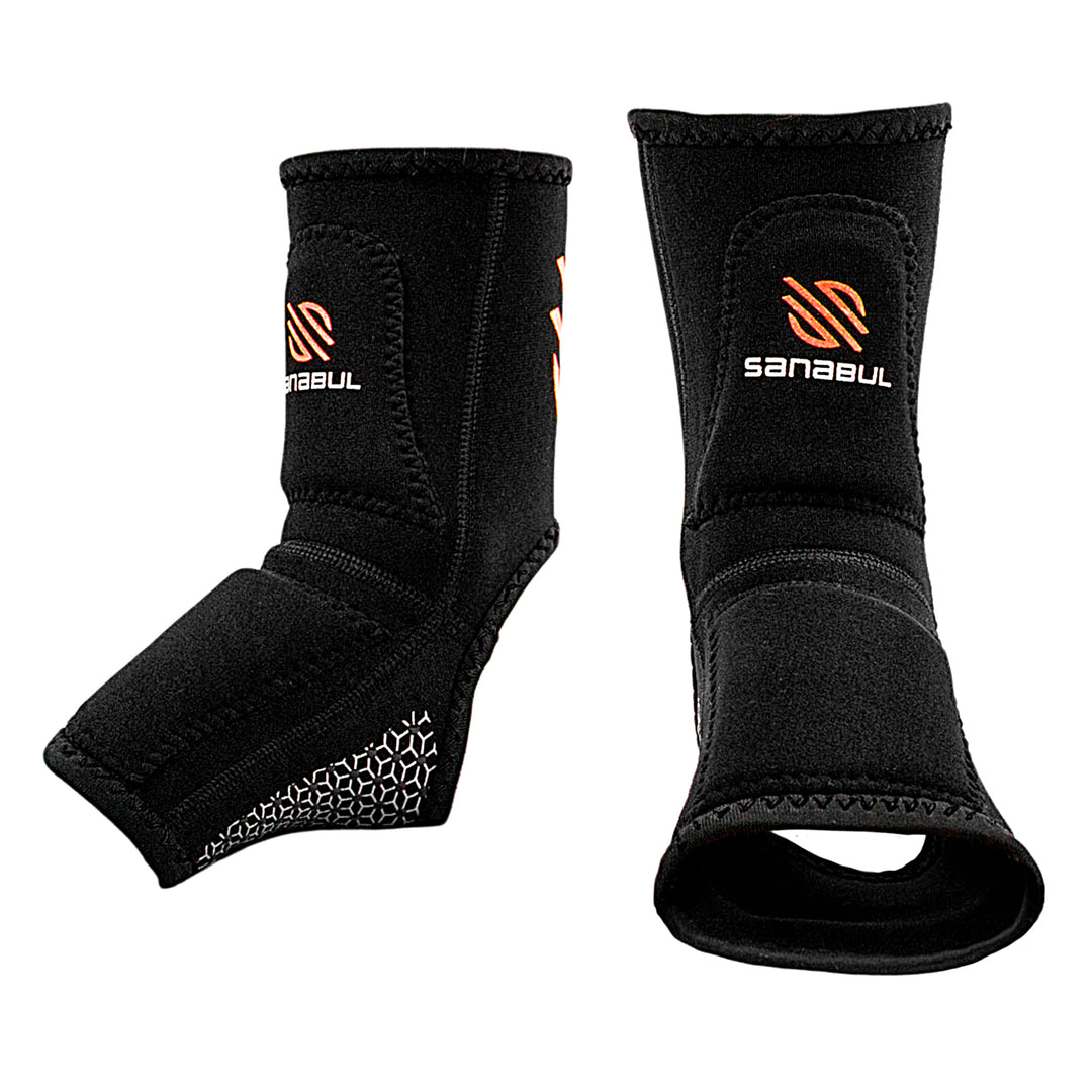 Essential Gel Muay MMA Thai & Kickboxing Ankle Wraps | Sanabul