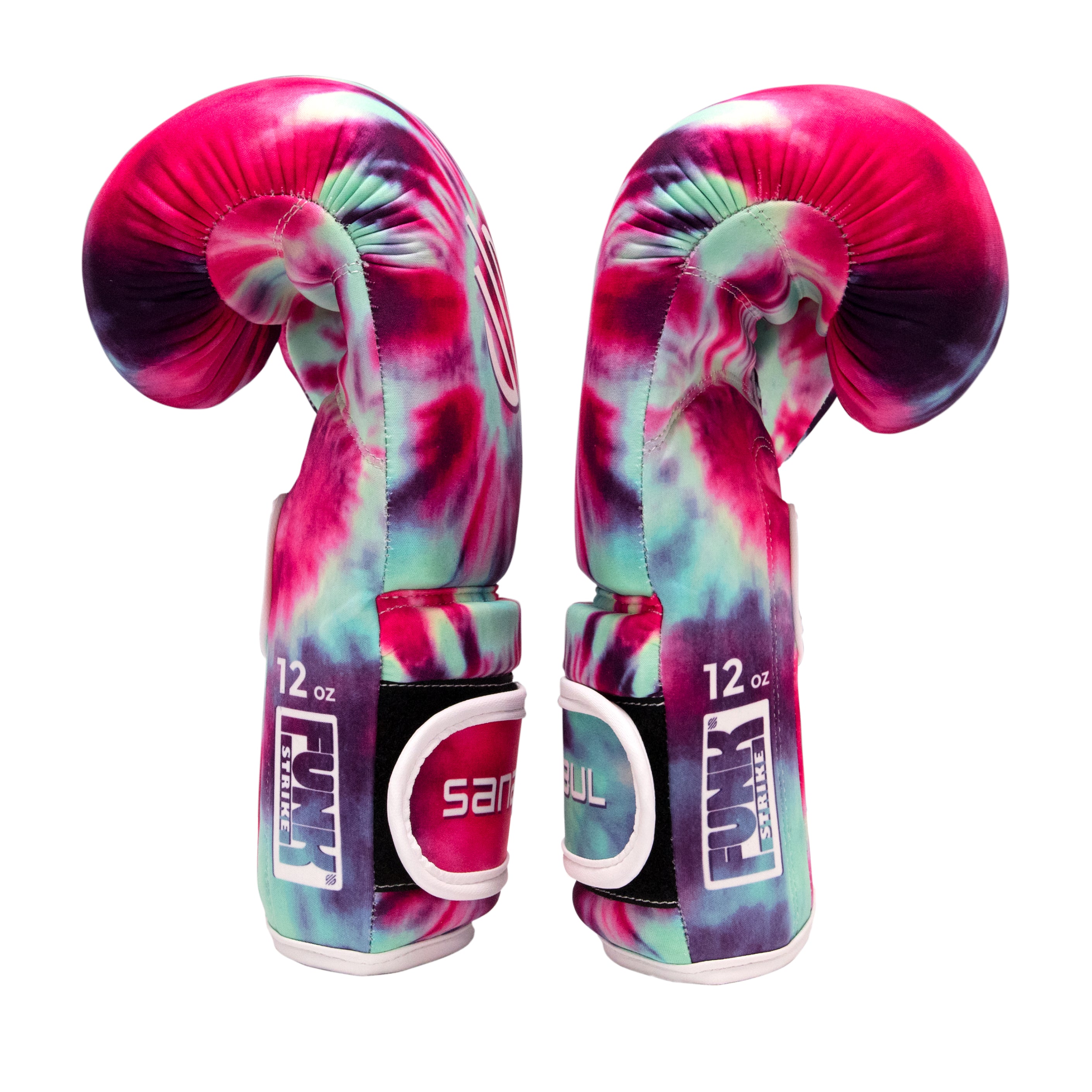 Funk Strike Tie Dye Gel Boxing & Kickboxing Gloves | Sanabul