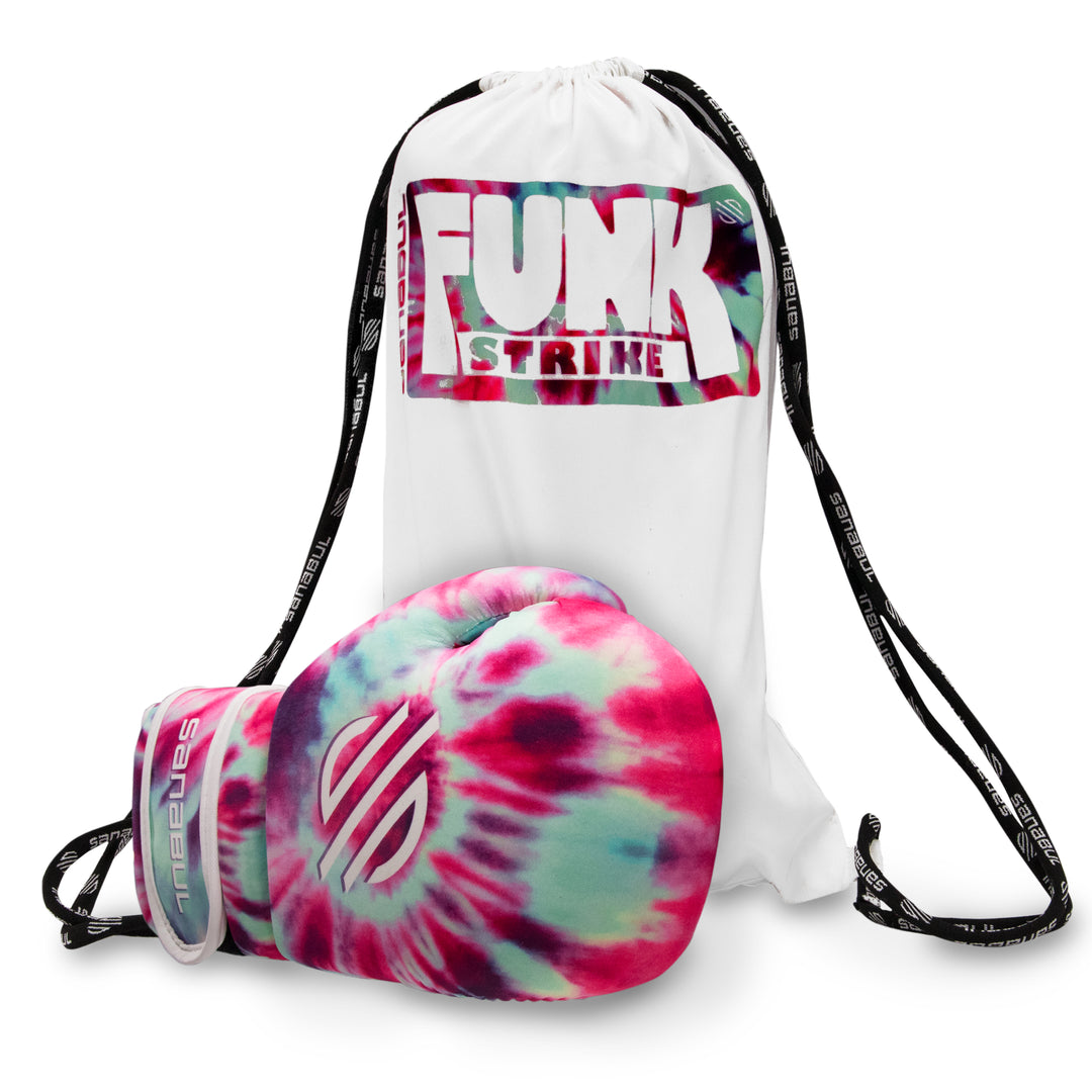 Funk Strike Tie Dye Gel Boxing & Kickboxing Gloves | Sanabul