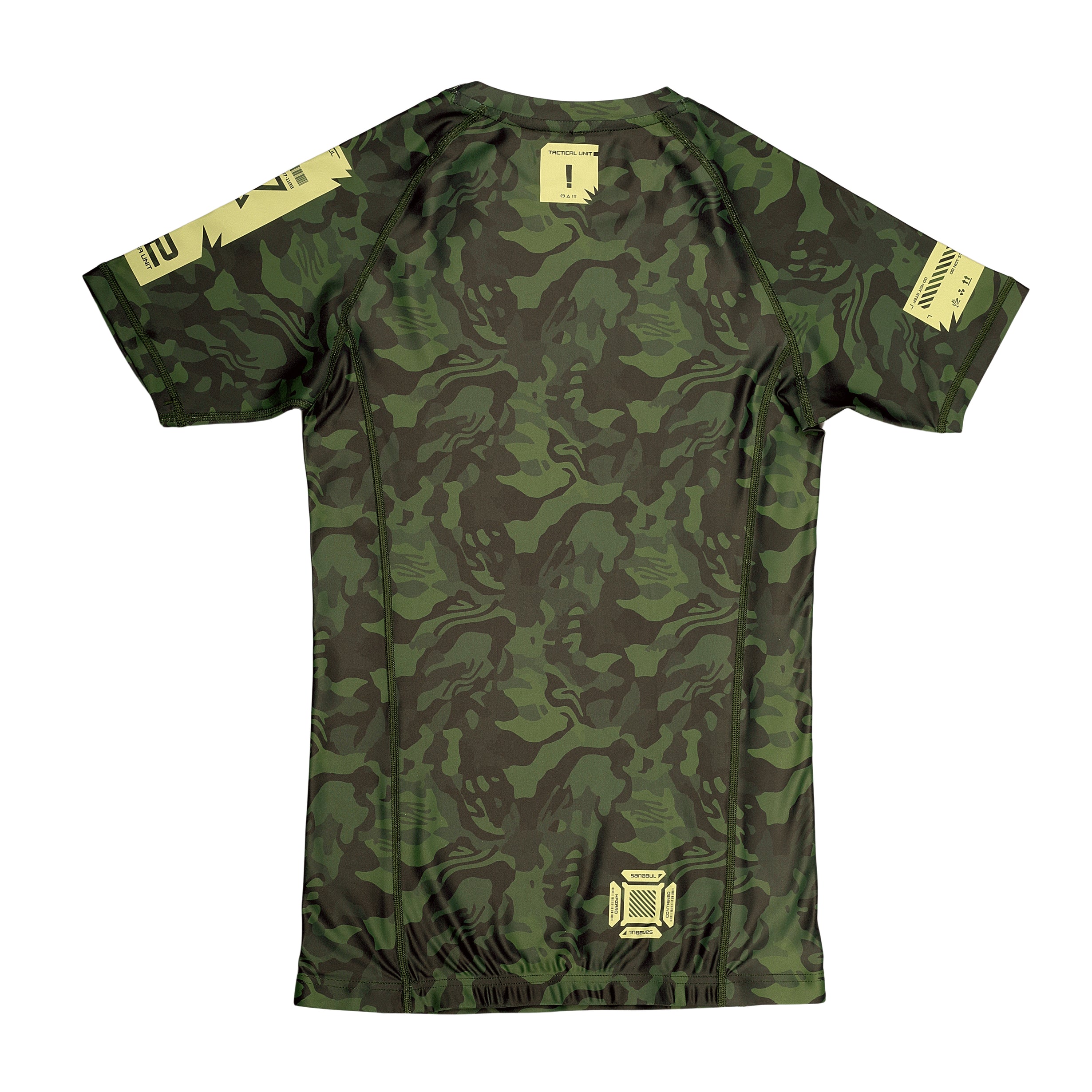 Sanabul Camo Short Sleeve MMA & No Gi BJJ Rash Guard