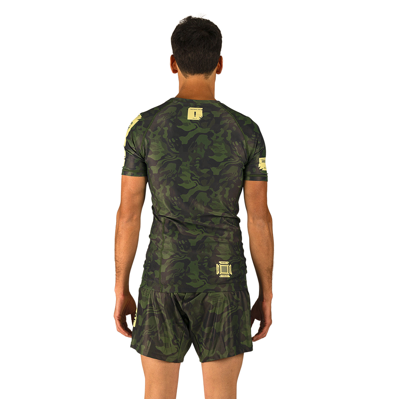 Sanabul Camo Short Sleeve MMA & No Gi BJJ Rash Guard