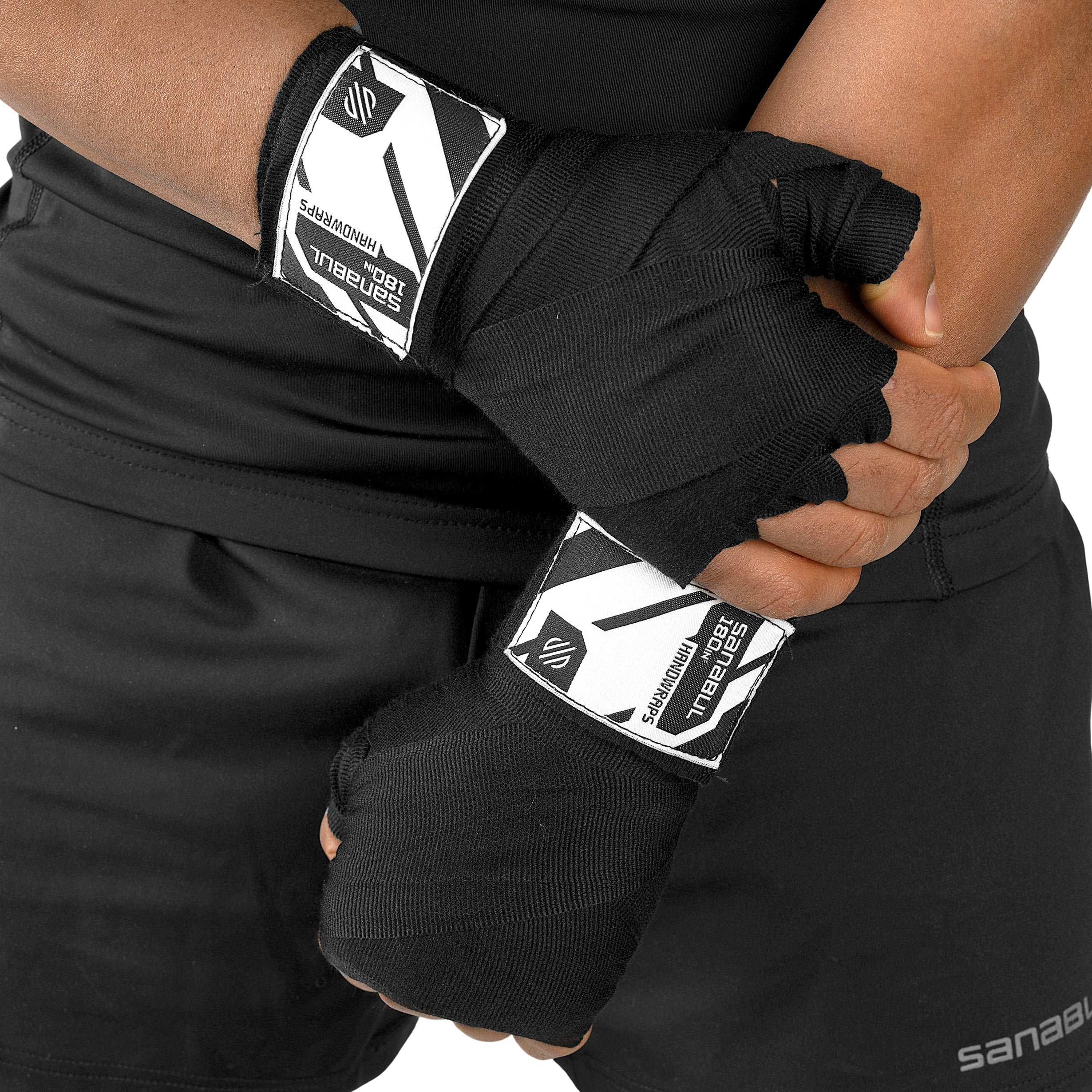 Elastic 180 inch Boxing Hand wraps | Premium Quality - StrikeFit – Sanabul