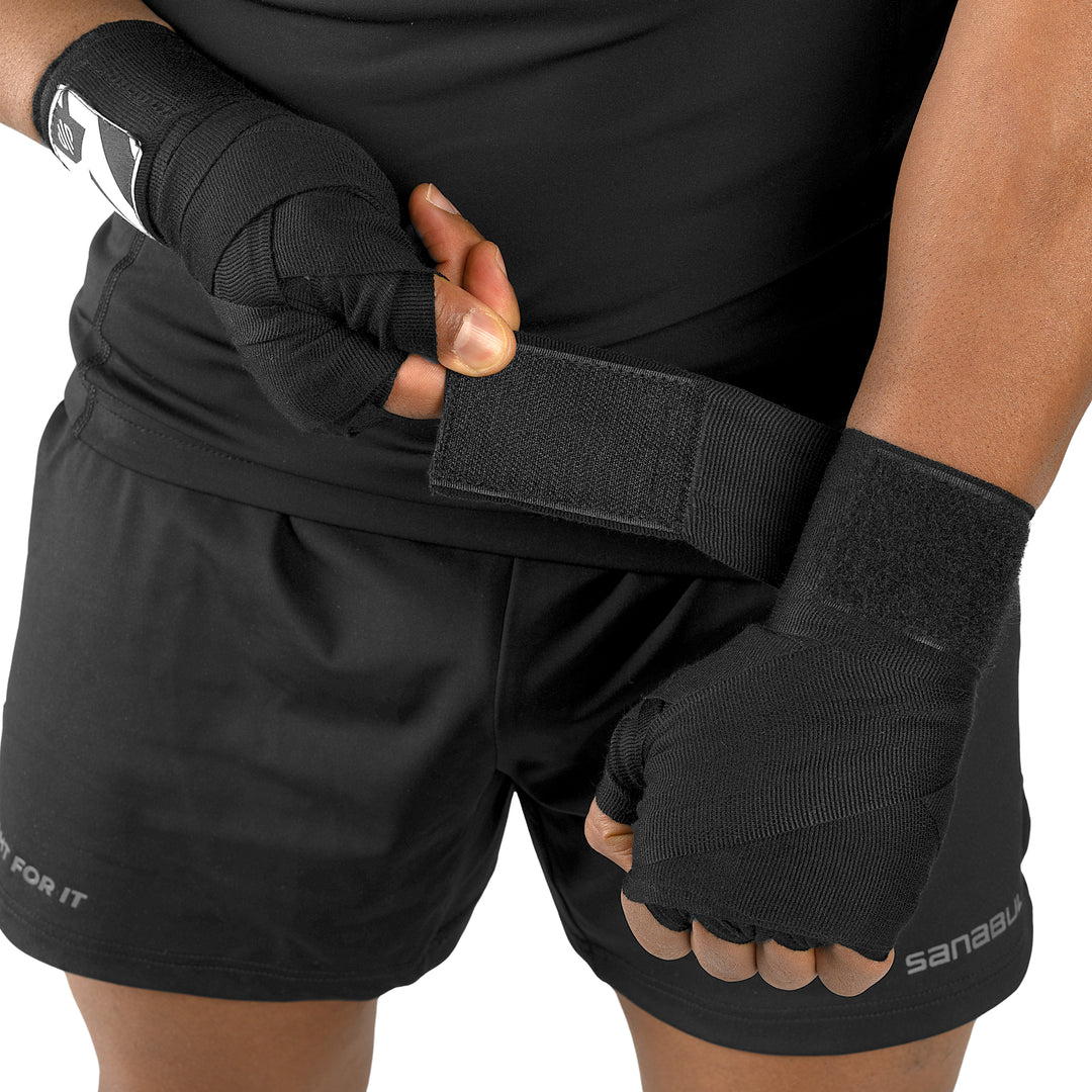 Elastic 180 inch Boxing Hand wraps | Premium Quality - StrikeFit – Sanabul