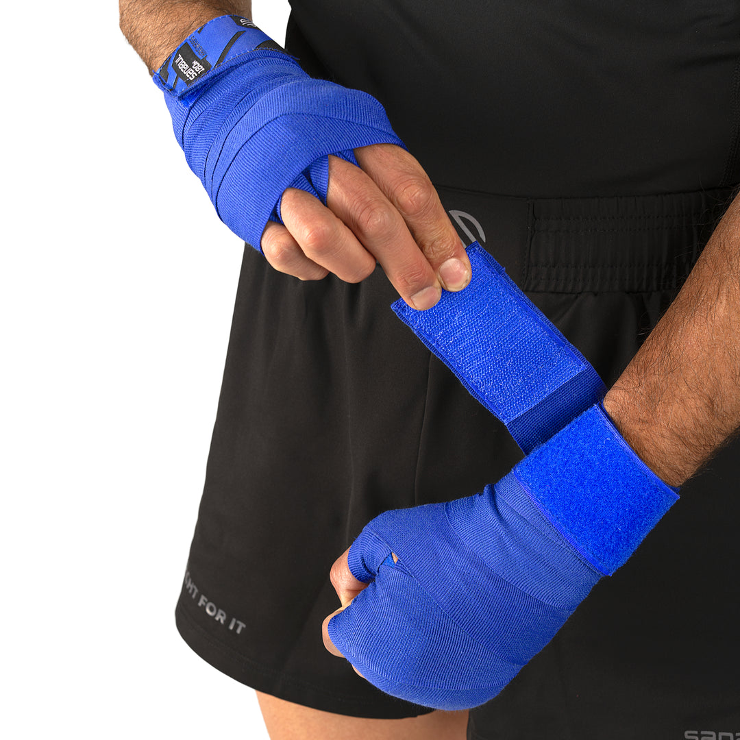 Elastic 180 inch Boxing Hand wraps | Premium Quality - StrikeFit – Sanabul