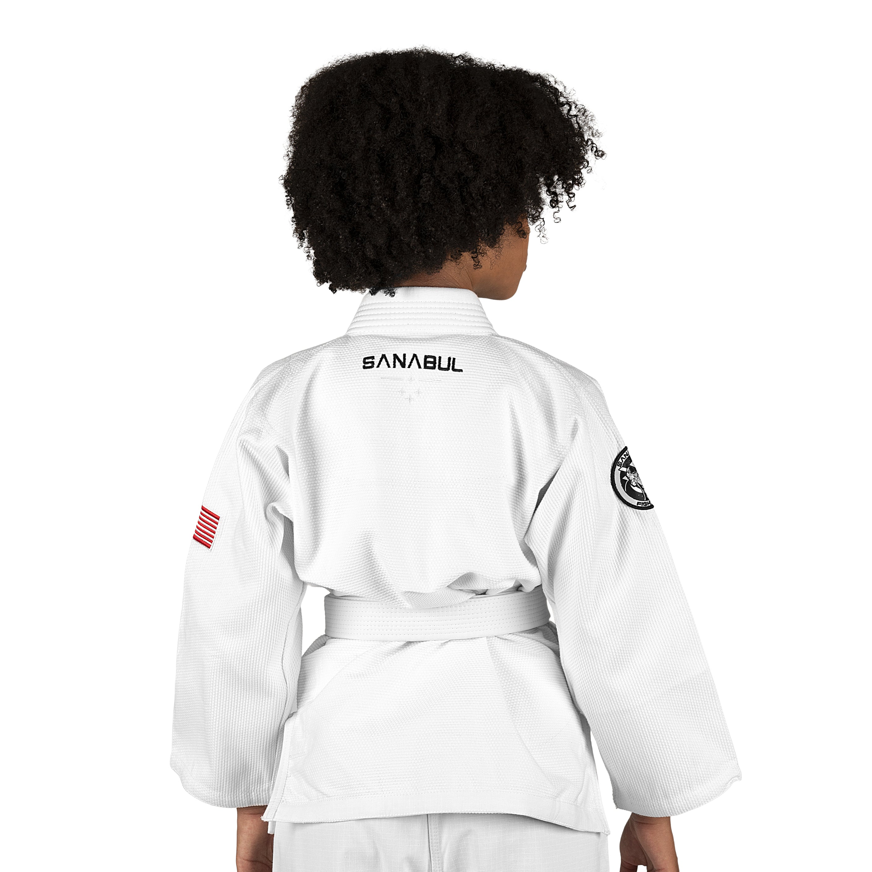 Kids space-inspired NASA Brazilian Jiu Jitsu Gi | Sanabul