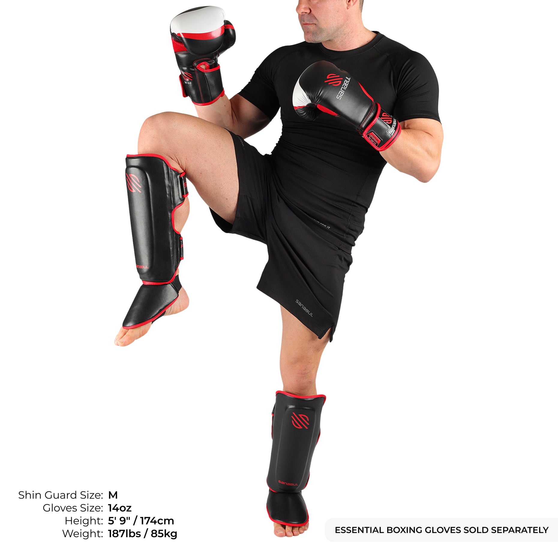 Essential MMA Muay Thai & Kickboxing Shin Guards | Sanabul