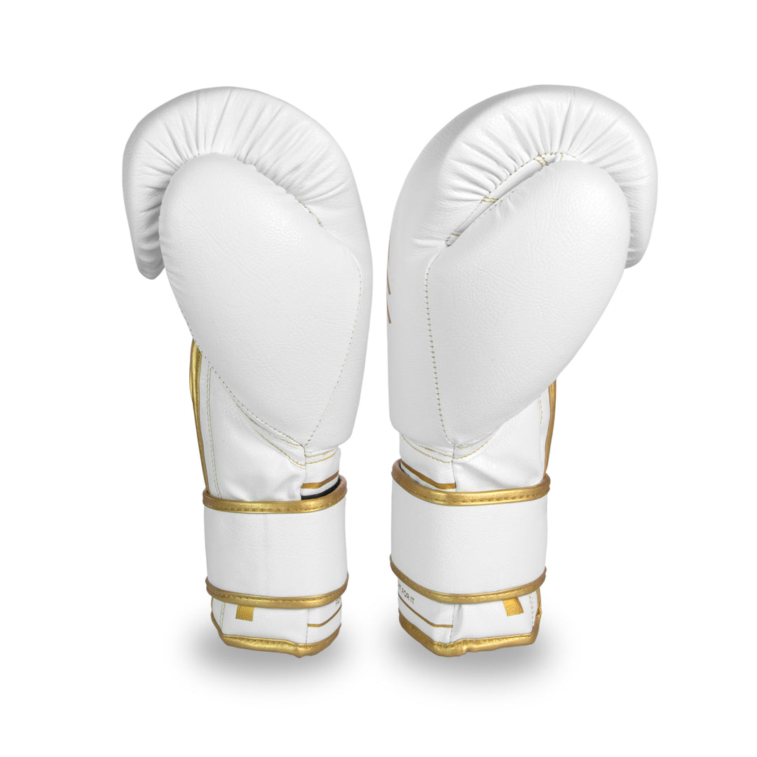 Gold Strike Pro Boxing & Kickboxing Gloves | Sanabul