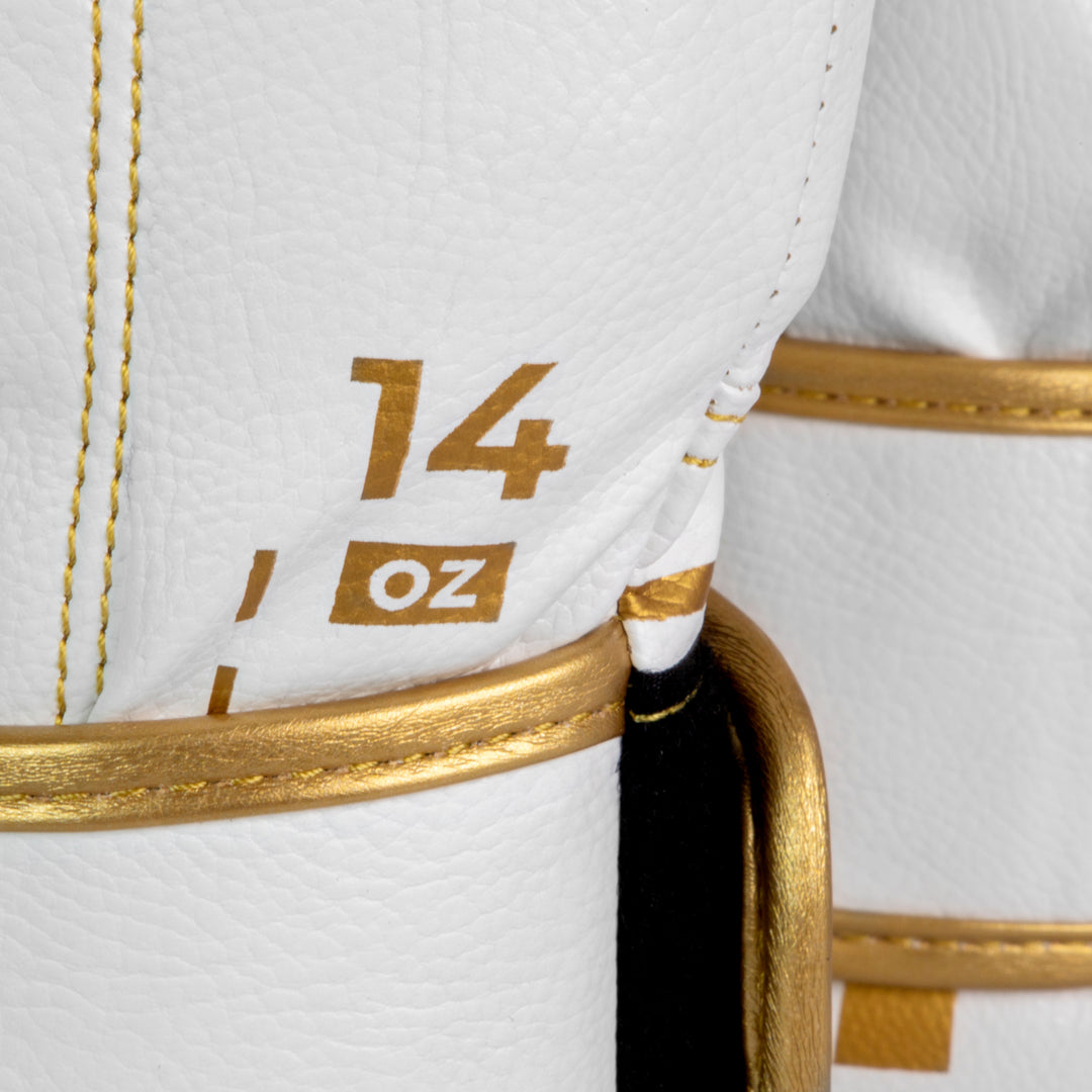 Gold Strike Pro Boxing & Kickboxing Gloves | Sanabul