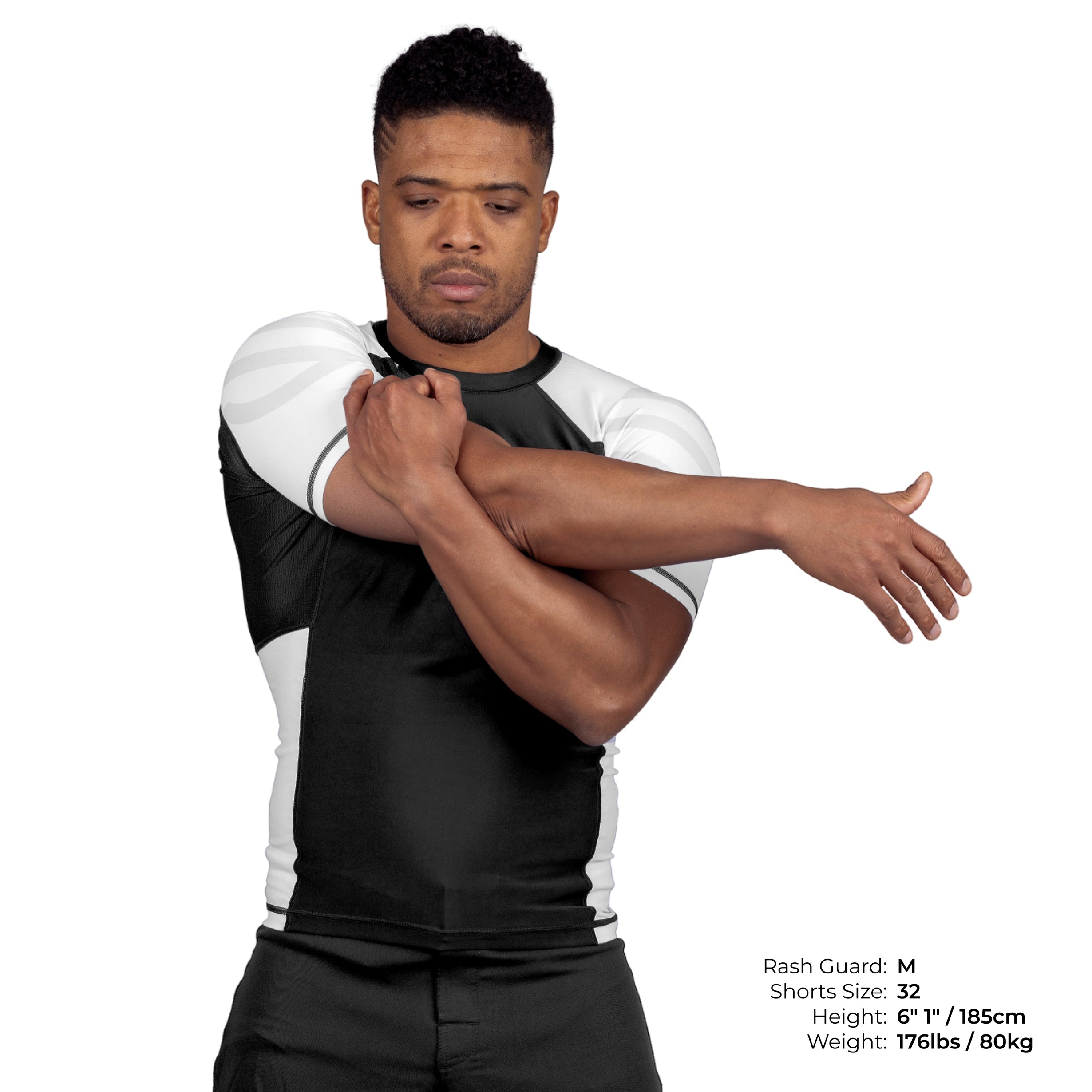 Jiu Jitsu & MMA Short Sleeve Compression Rash Guard - Sanabul