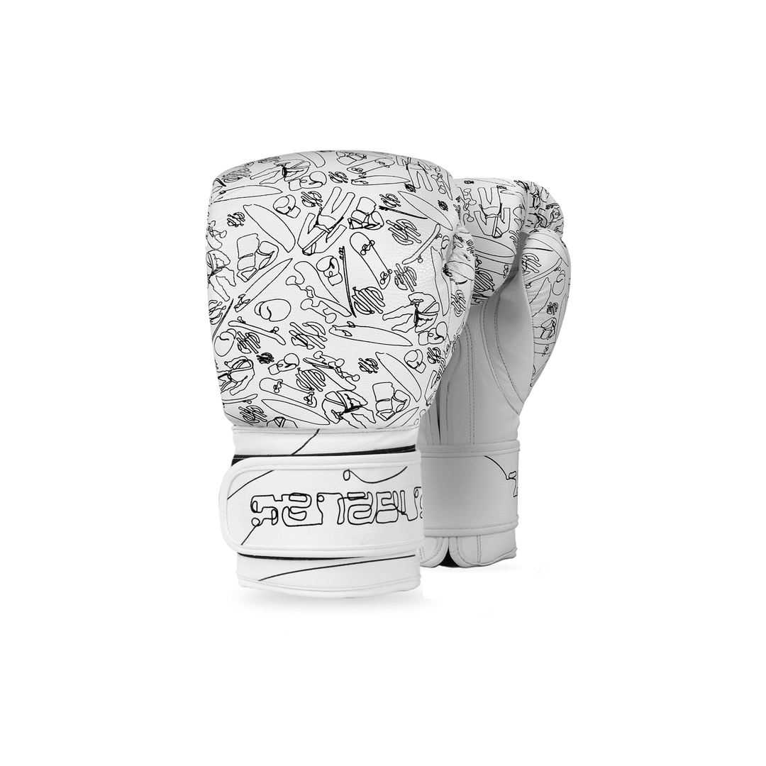 Seven Zero Professional Hook & Loop Boxing Gloves | Sanabul