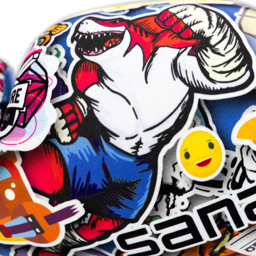 Sticker Bomb Adult Boxing Gloves | Sanabul