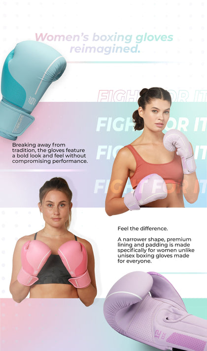 Women's Easter Egg Boxing Kickboxing Gloves | Sanabul